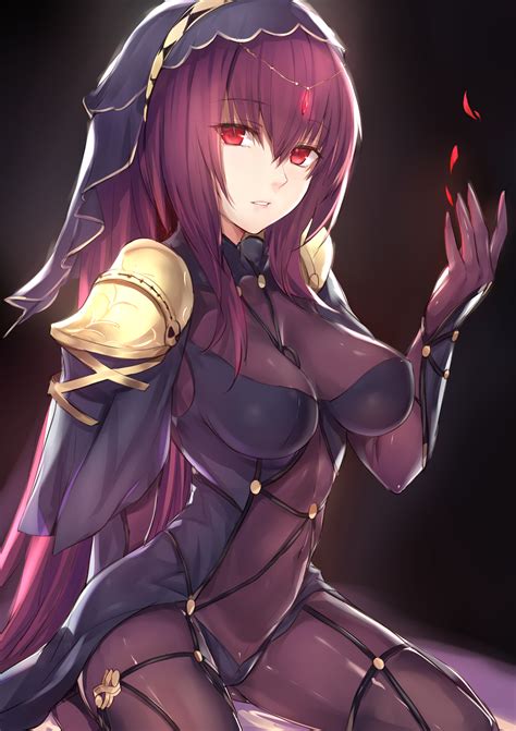Wallpaper Boobs Fate Grand Order Red Eyes Looking At Viewer Long
