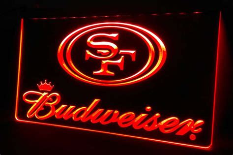 San Francisco 49ers Light Acrylic Led Sign