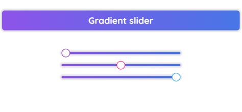 customize your input range slider into gradient slider without any