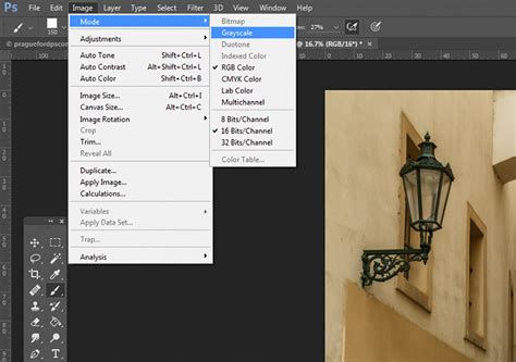 black and white conversion in photoshop