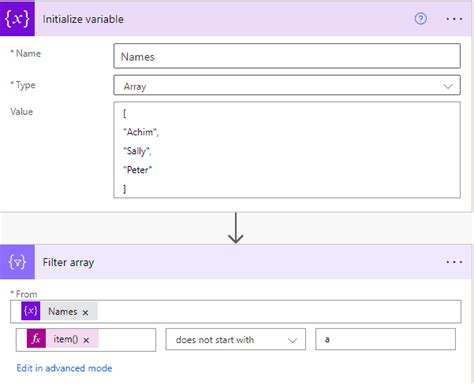 how to use power automate filter array by 21 examples