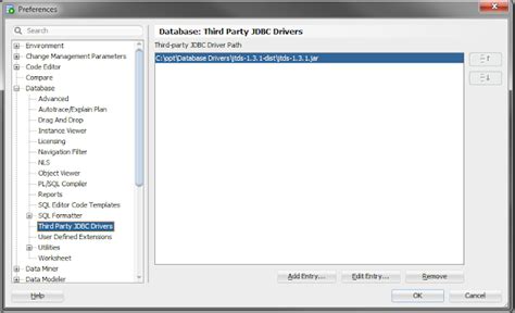 oracle sql developer supports sql server via jtds driver