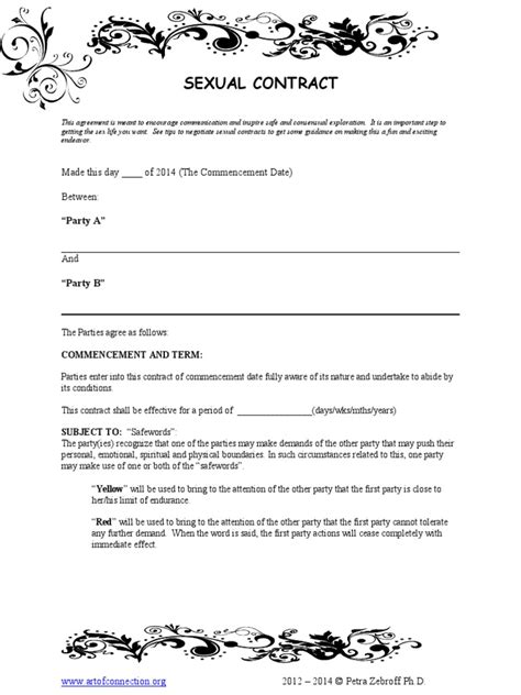 sexual contract open relationships pdf anal sex sexual intercourse
