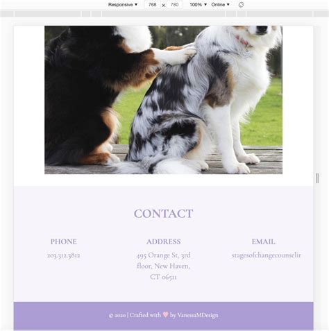 html column cutting off text at tablet size in bootstrap