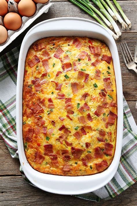 Breakfast Casserole Using Potatoes O Brien Easy Hashbrown Breakfast