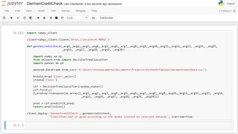 want to run python in tableau meet tabpy part ii axxio