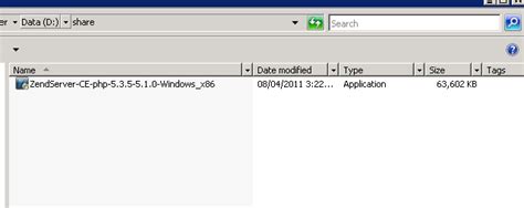 installing zend server community edition ce in windows 2008 server
