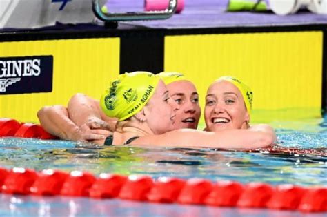 Ariarne Titmus Fights Off Mollie Ocallaghan For 200 Freestyle Gold