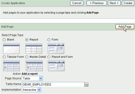 building and customizing an interactive report