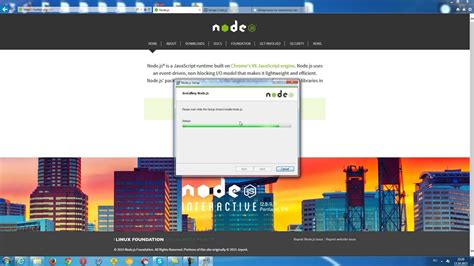 Установка node js и less компилятора youtube