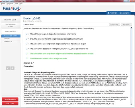 pass oracle database 11g administrator certified professional exam