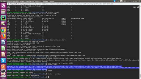 agent has docker build runner but my build configuration says there are