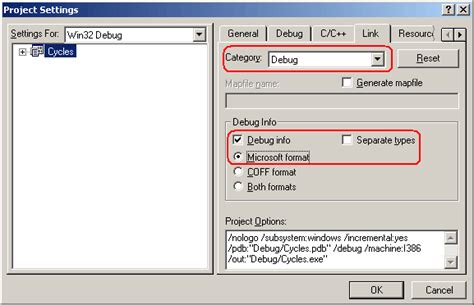 compiler settings for microsoft visual c 6 0 aqtime documentation