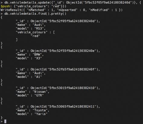 using push and pull operators in mongodb bmc software blogs