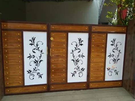 Modern Mild Steel Laser Cutting Design Gate At Rs 120 Kg In Coimbatore