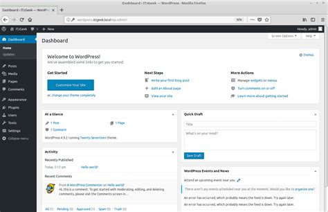 install wordpress with nginx on fedora 27 fedora 26