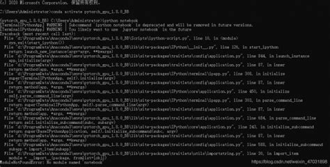 modulenotfounderror no module named ‘notebook‘ programmerah