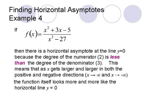 Asymptotes Tutorial Horizontal Vertical Slant And Holes Definition