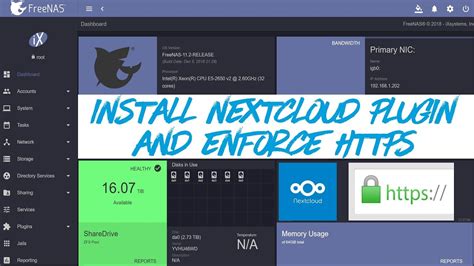 freenas 11 2 how to install nextcloud plugin on freenas 11 2 and