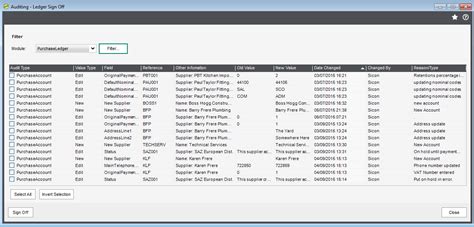 audit log help and user guide sicon ltd