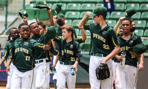 South Africa Qualify For Wbsc U 15 Baseball World Cup World Baseball