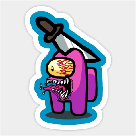 Imposter Among Us Sticker
