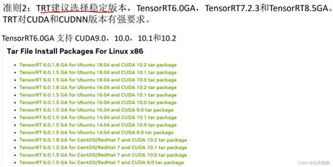driver、cuda、cudnn和tensorrt的关系【一】 tensorrt cuda版本 全息数据的博客 csdn博客