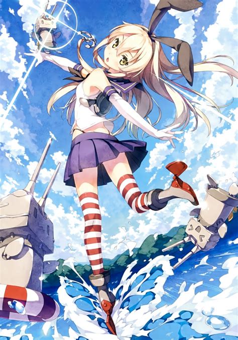 艦隊これくしょん 艦これ 【島風 連装砲ちゃん】カントク 壁紙