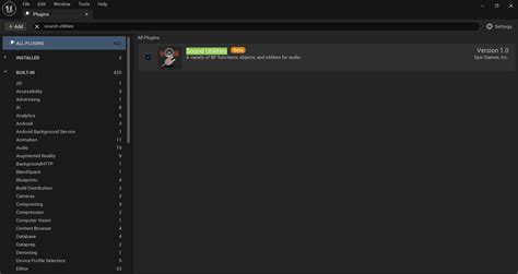 midi in unreal engine unreal engine 5 0 documentation
