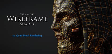 wireframe shader the amazing wireframe shader unity asset