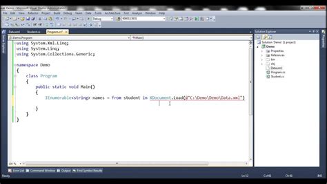 part 3 querying xml document using linq to xml youtube