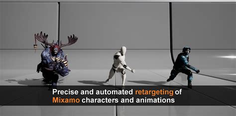 ue4 mixamo animation retargeting plugin for unreal engine