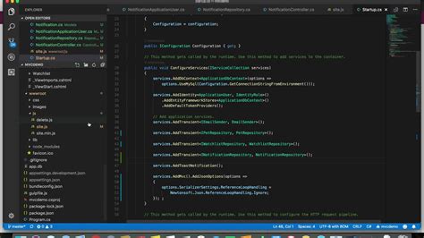 adding notification feature in asp net core mvc application part 4