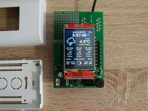 esp8266 colored weather station weather station station weather
