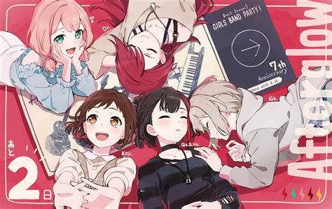 Safebooru 5girls Absurdres Afterglow Bang Dream Aoba Moca Bang