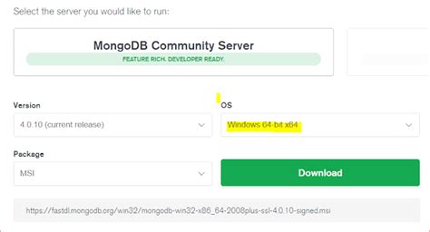 how to download and install mongodb on windows foss technix