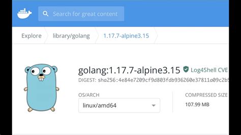 install latest golang on docker run go program code on container