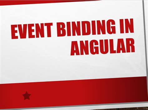 event binding in angular 2 dzone web dev
