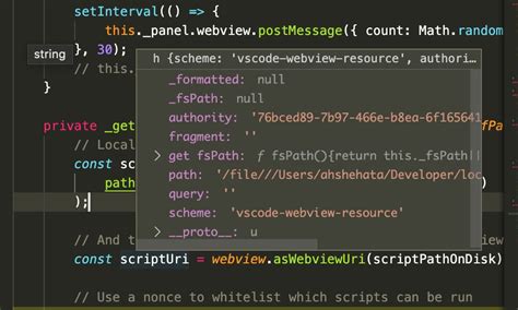 loading external resources in vscode extension webview fails due to