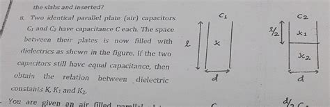 The Slabs And Inserted 8 Two Identical Parallel Plate Air