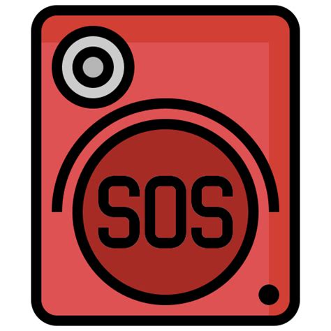 Sos Surang Lineal Color Icon