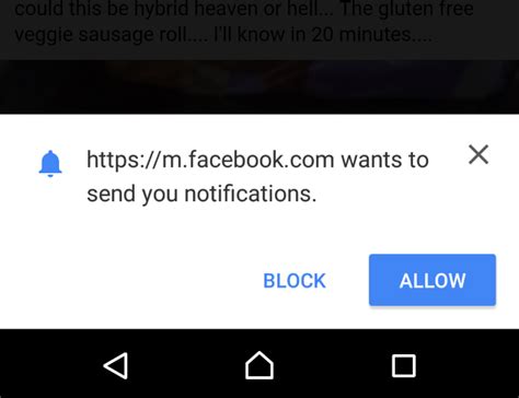 how to disable facebook and other notifications in chrome