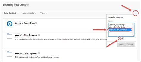 copy move and delete a resource elearning university of queensland