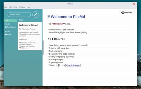 install pilemd a beautiful markdown editor in ubuntu ubuntuhandbook
