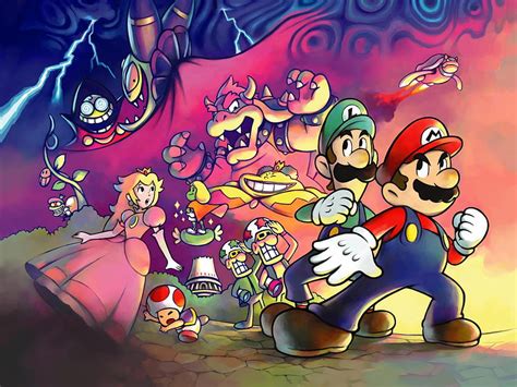 Mario And Luigi Bowsers Inside Story 15 3840 Hd Wallpaper Pxfuel