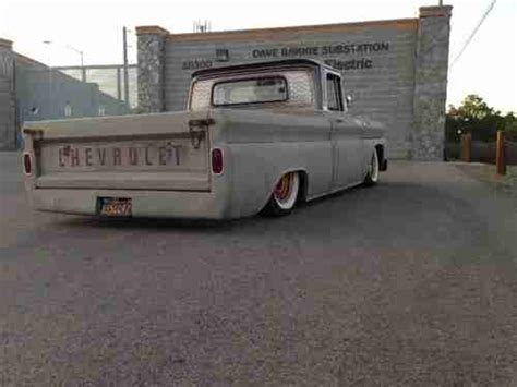 Find Used 1962 Chevy C10 Shortbed Bagged Rat Rod Shop Truck California