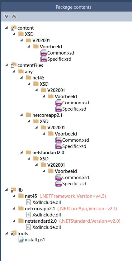 c set property copy to output directory to always from nuget