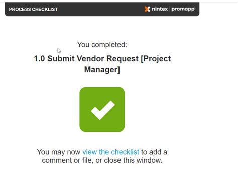 don t forget to check the box introducing the checklist in nintex