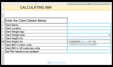 Bmi Using Kg And Meters Aljism Blog