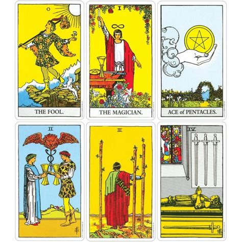 Rider Waite Tarot Deck Lt Tarot